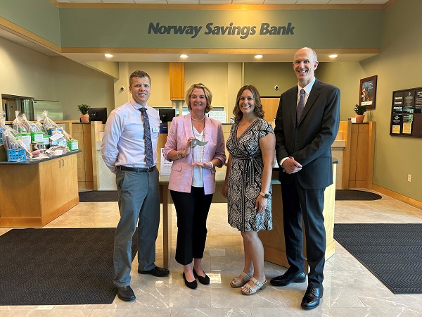 Norway Savings Bank Honored as Gold Sponsor for Support of hoMEworks and Homebuyer Education ...