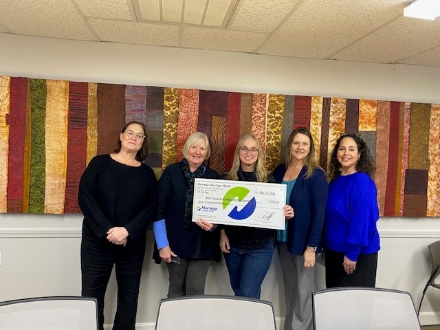 NSB Makes $1,000 Surprise Donation to Bath Housing - Norway Savings Bank